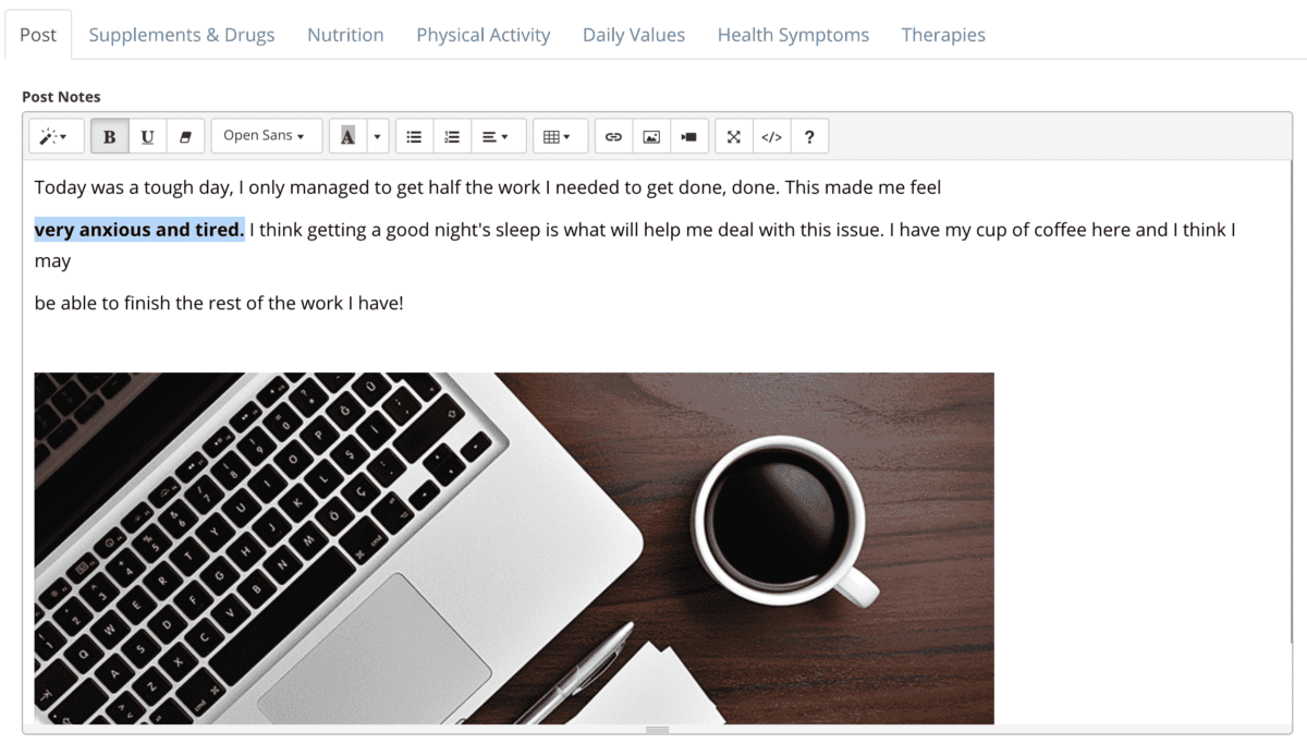 Health Diary App: Use it to Journal Your Personal Wellness