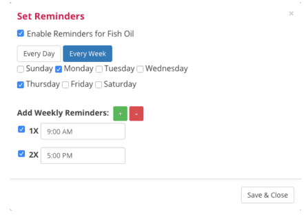 Medicine Tracker App to Manage Medicine Timing