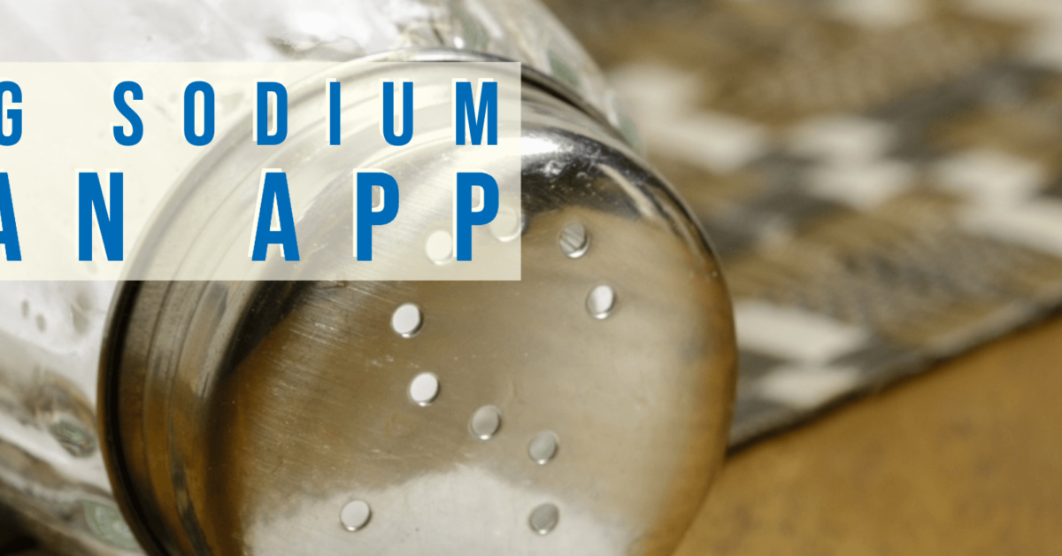 Sodium Tracker App: Track Salt, Lower Blood Pressure Fast
