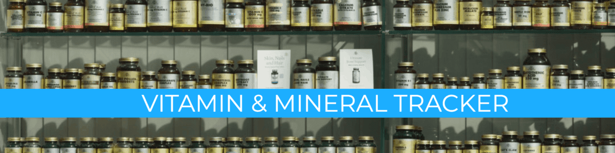 Best Vitamin Tracker and Mineral Tracker App