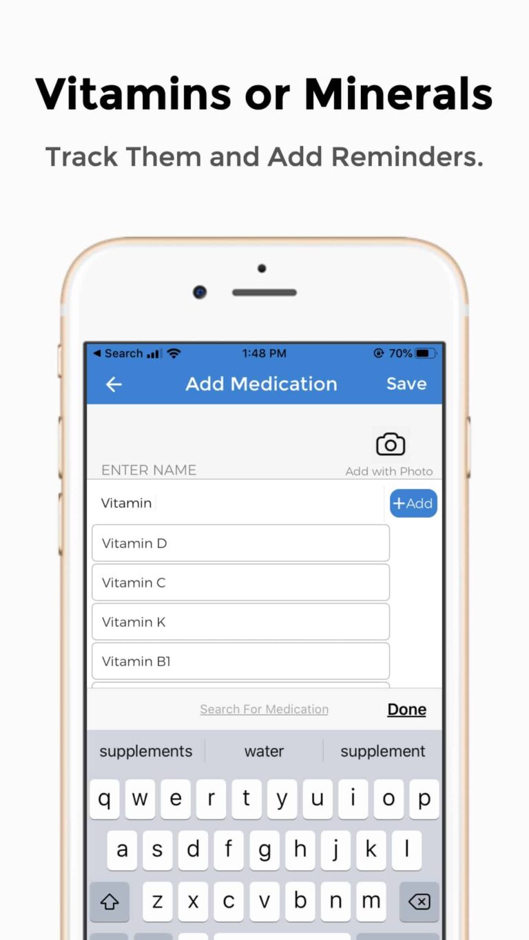 Best Vitamin and Mineral Tracker App