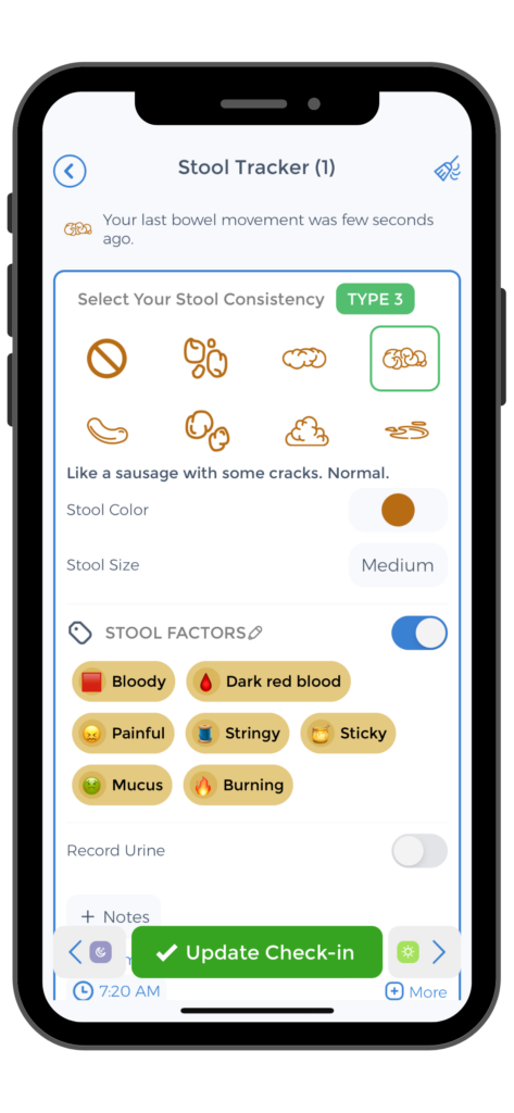 Stool Tracker (Poop) App for Analyzing Your Bowel Movements