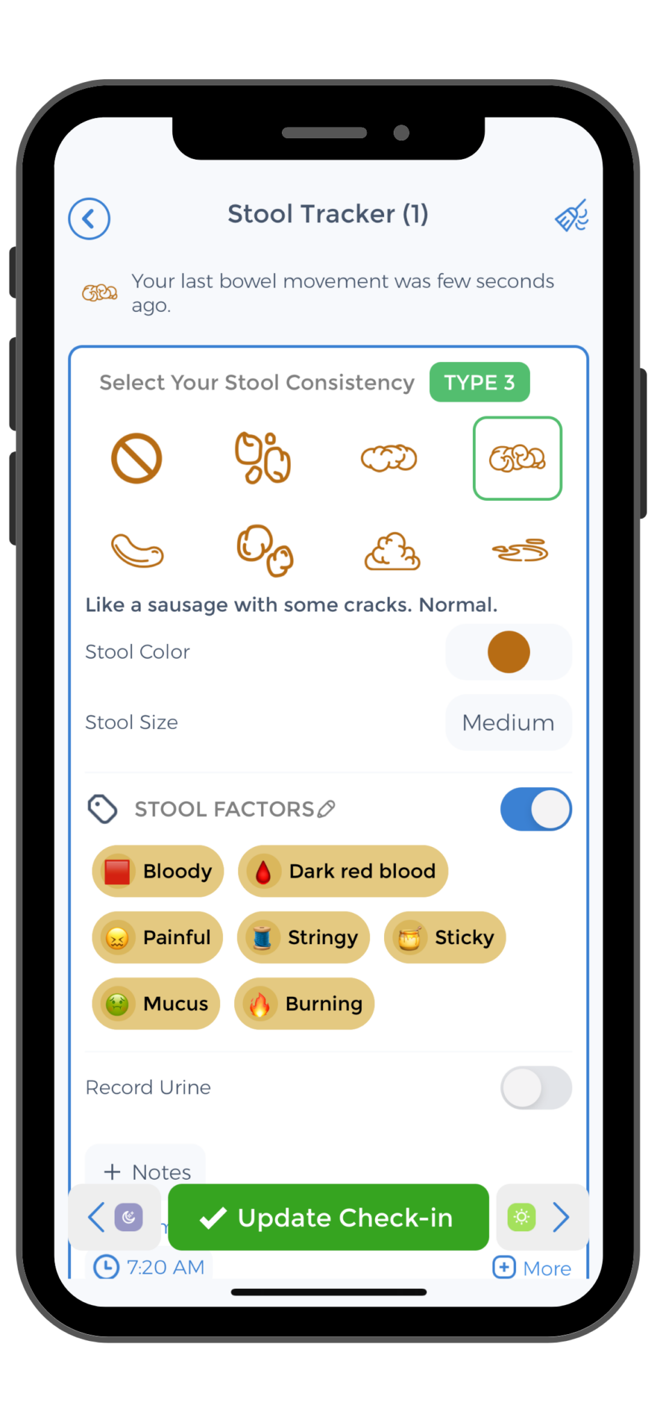Stool Tracker (Poop) App for Analyzing Your Bowel Movements