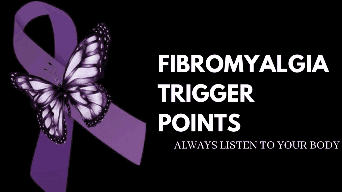Fibromyalgia trigger points with diary, mood and symptoms trackers