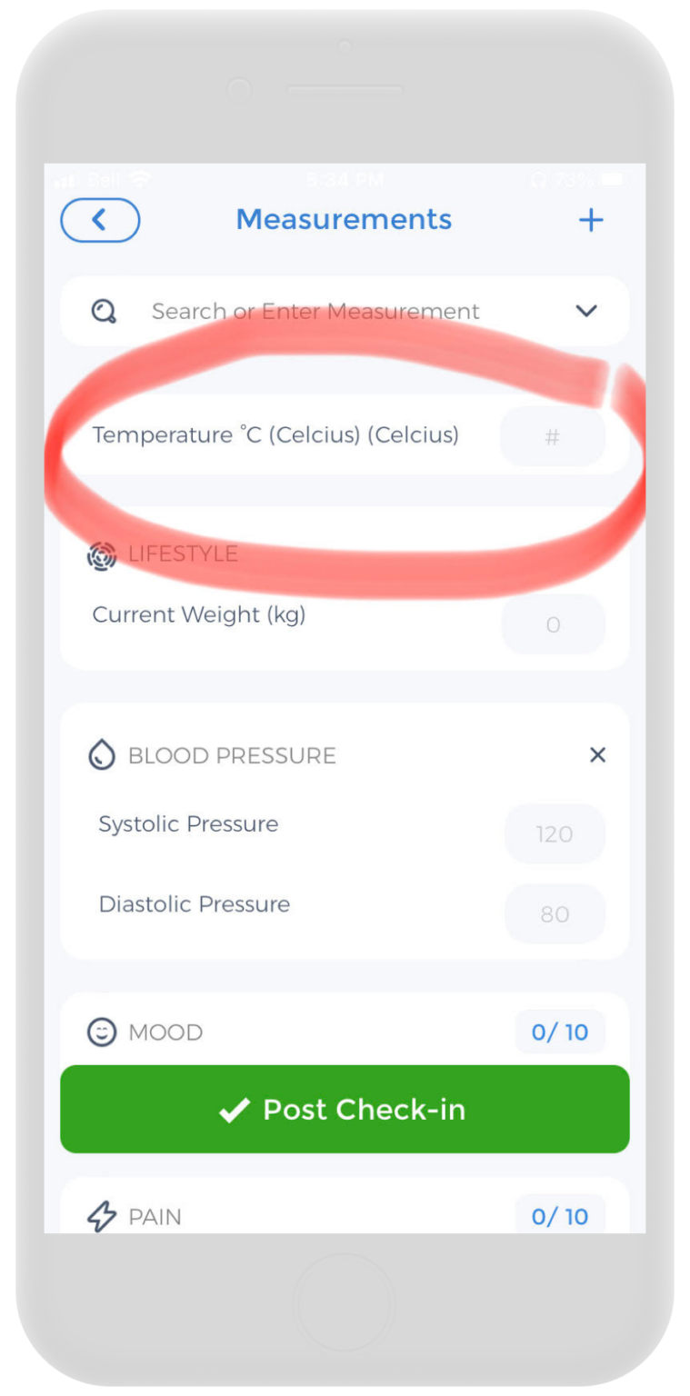 Body Temperature App