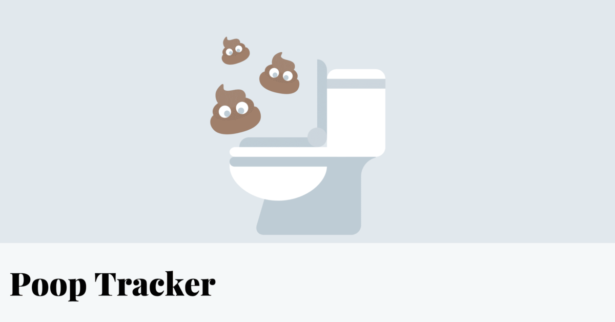 Poop Tracker - Poop App for IBS & FODMAP Diet Journaling