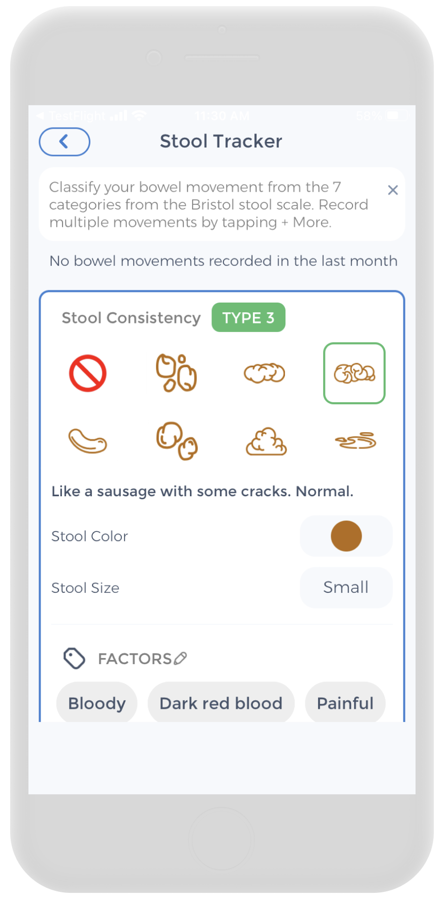 Poop Tracker - Poop App for IBS & FODMAP Diet Journaling