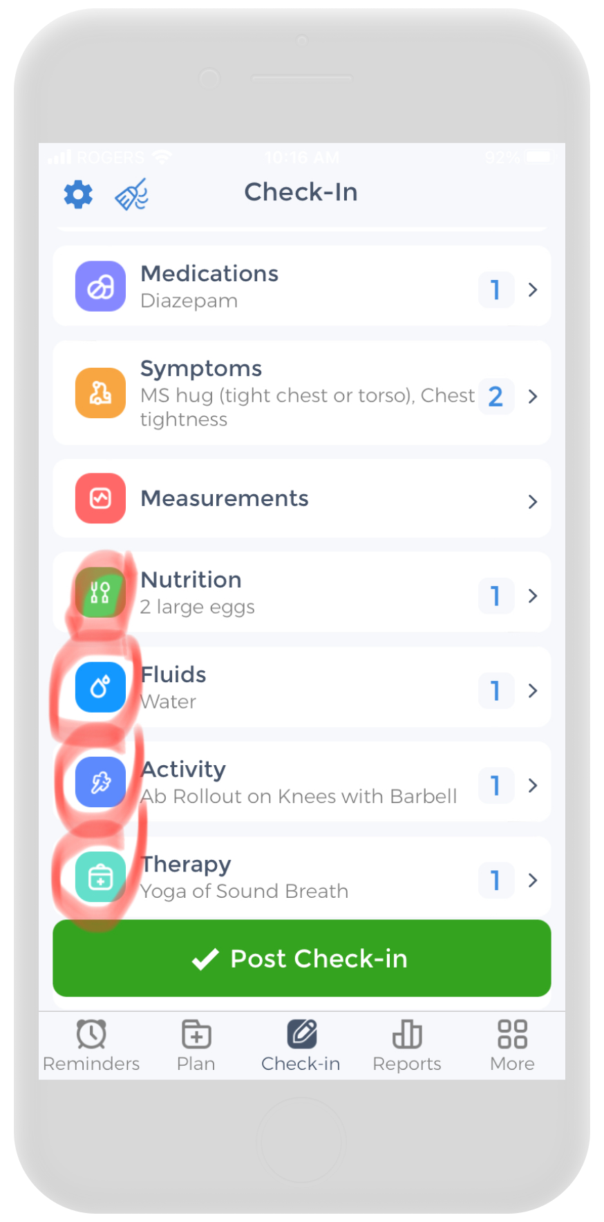 MS Hug Symptoms
