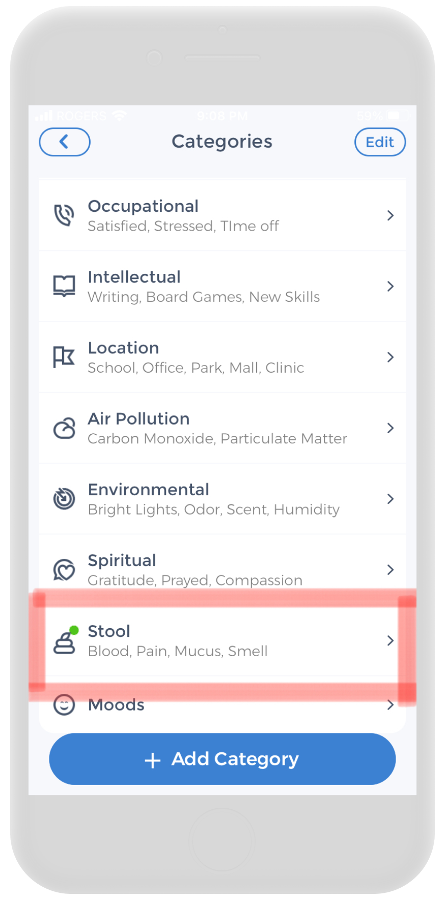 Poop Tracker - Poop App for IBS & FODMAP Diet Journaling