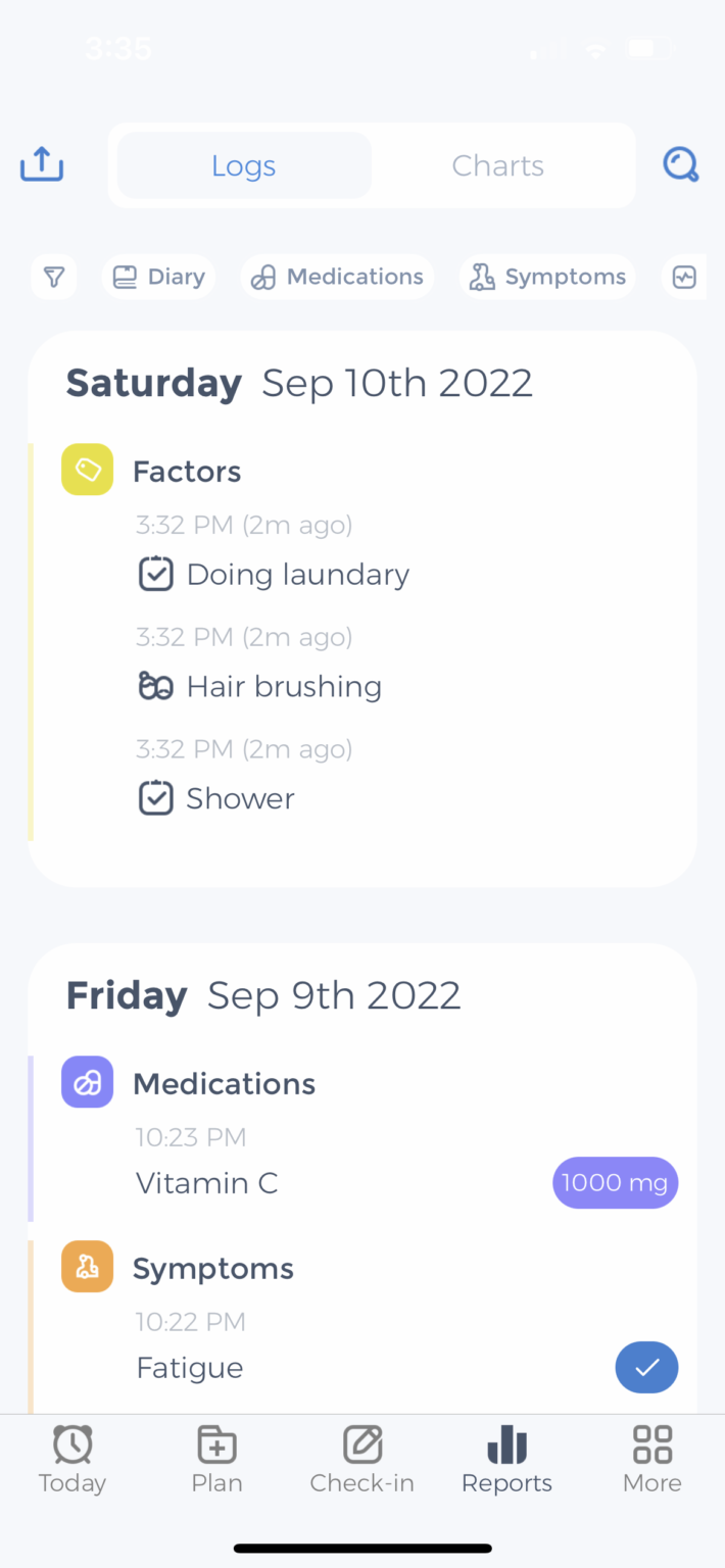 Activities of Daily Living Worksheet: Printable ADL Log