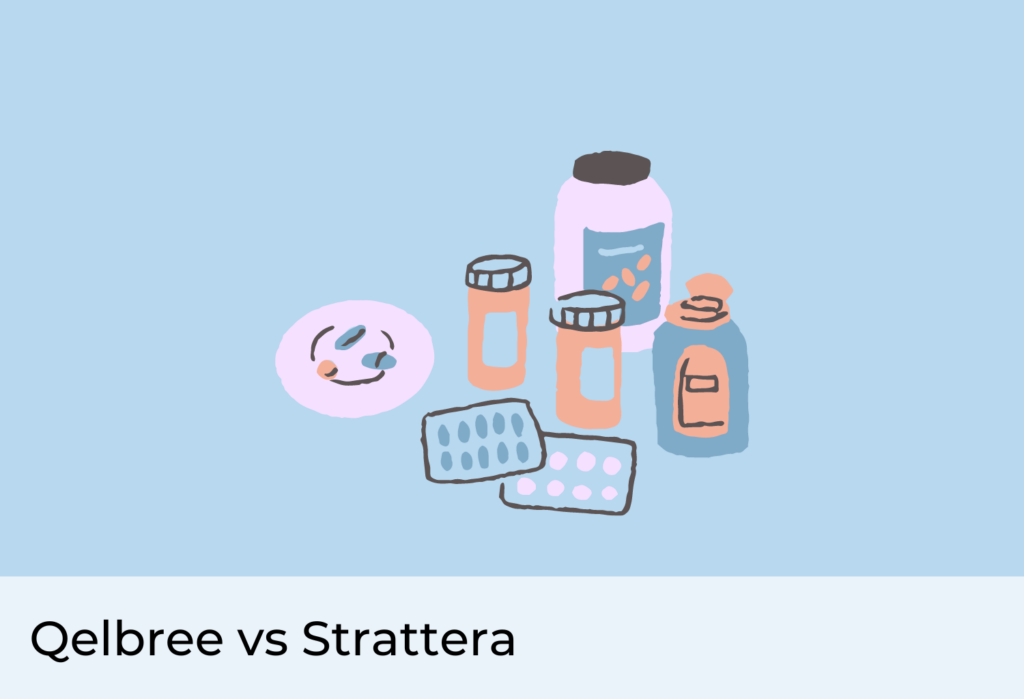 Qelbree vs Strattera