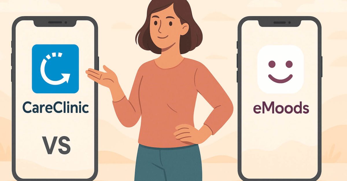 CareClinic vs eMoods: Honest Comparison for Bipolar Tracking
